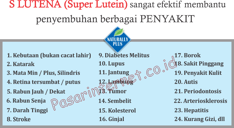 Manfaat SuperLutein Naturally Plus | Toko Terpercaya Sejak 2011